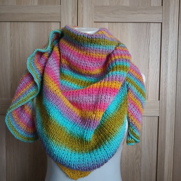 Triangular Scarf - Etsy