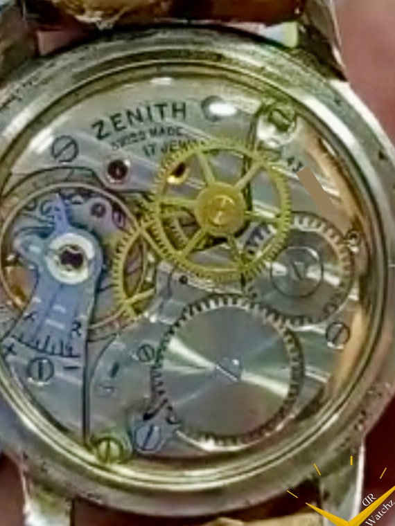 Gorgeous 1950s Vintage Zenith Wristwatch, Vintage wat… - Gem