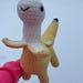 Bananasaurus/cowboy Saurus PLUSHIE - Etsy