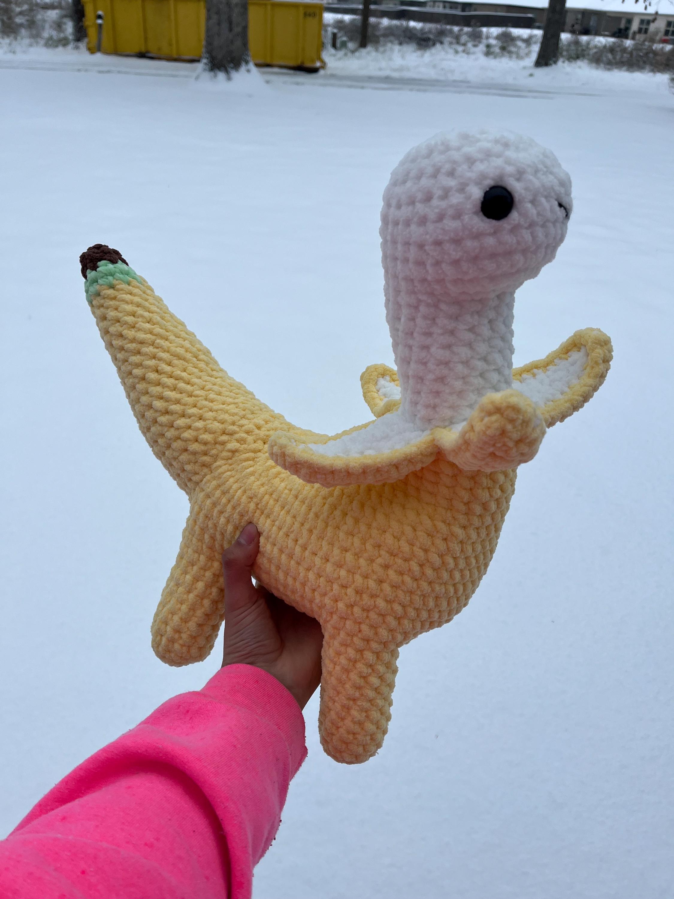 Bananasaurus/cowboy Saurus PLUSHIE - Etsy