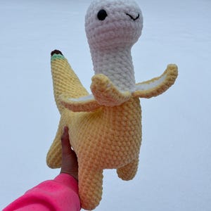 Bananasaurus/cowboy Saurus PLUSHIE - Etsy