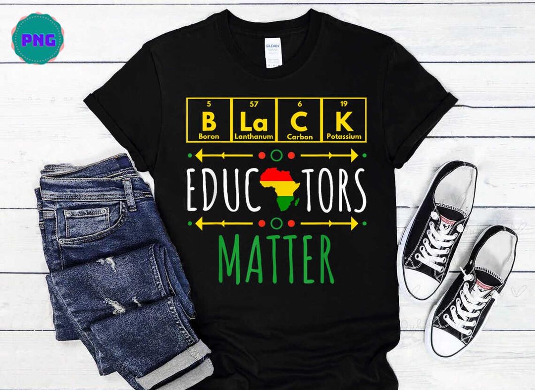 Black Educators Matter Png, Black Teachers PNG, Black Educator PNG ...