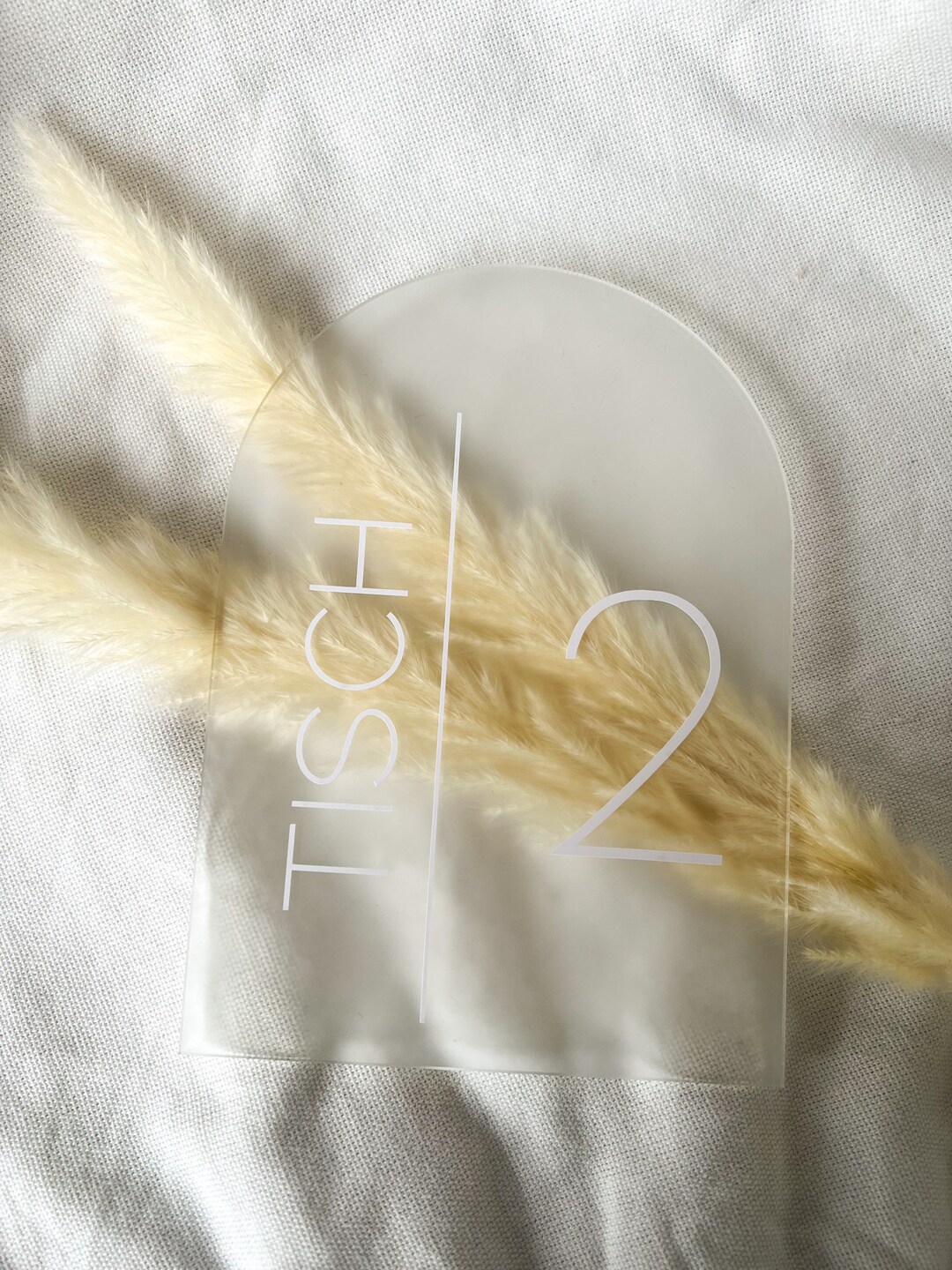 Acrylic Sheet Frosted Glass Table Numbers Frosted for - Etsy