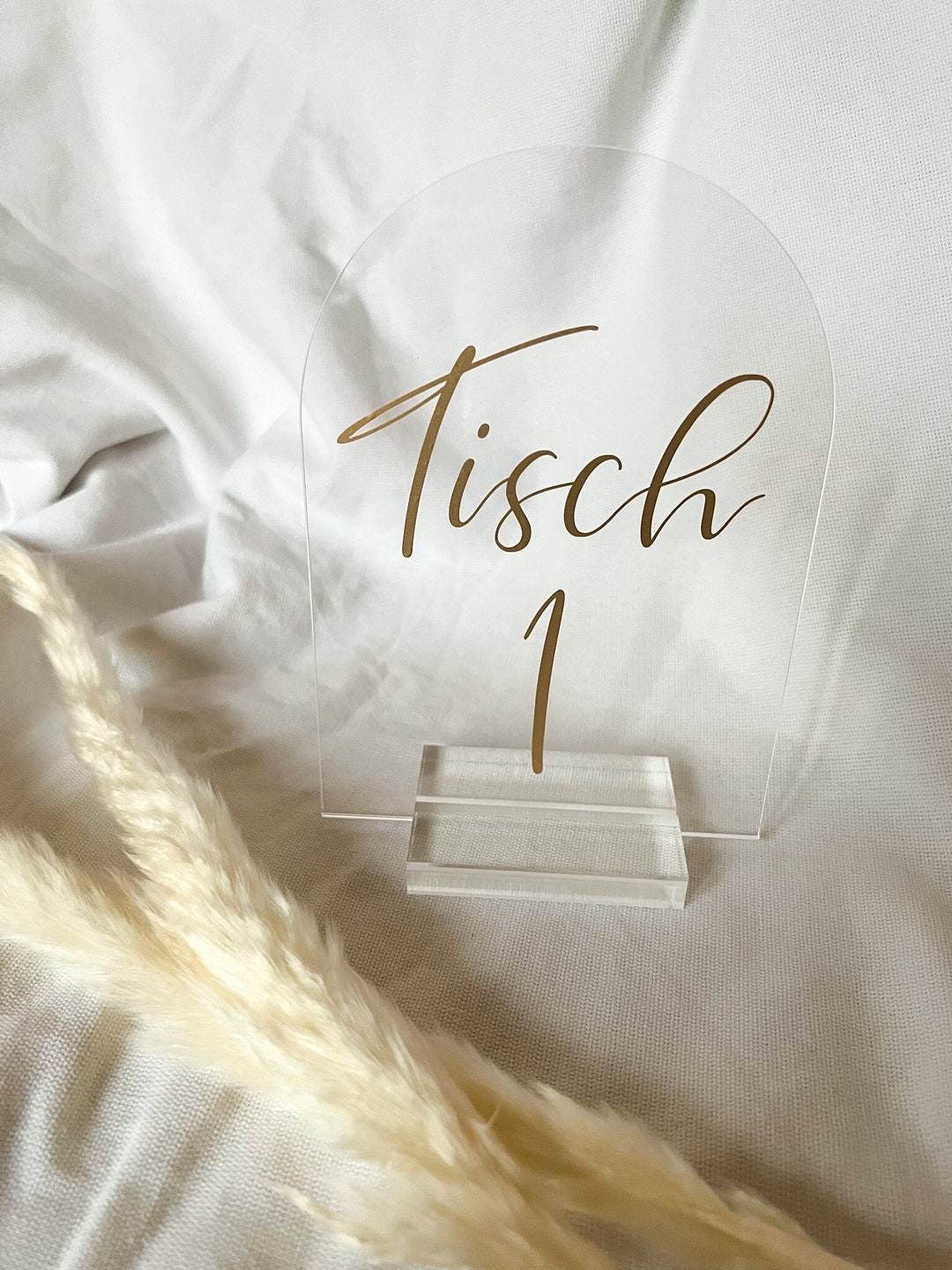 Acrylic Sheet Table Numbers for Wedding 13x18 With or Without Stand - Etsy