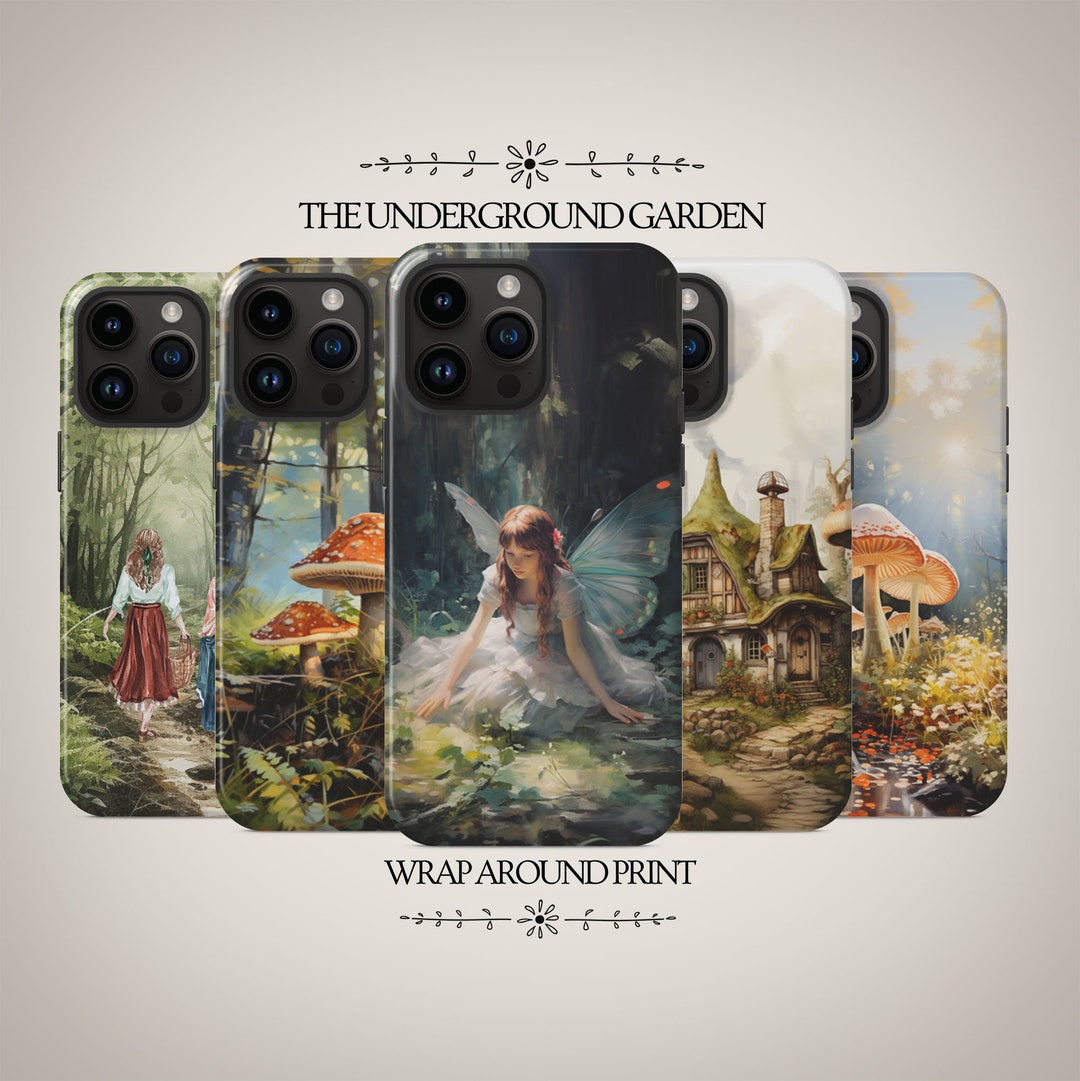 Fairycore Mushroom Fairy Phone Case for iPhone 15 Plus, Magsafe, 14 Pro ...