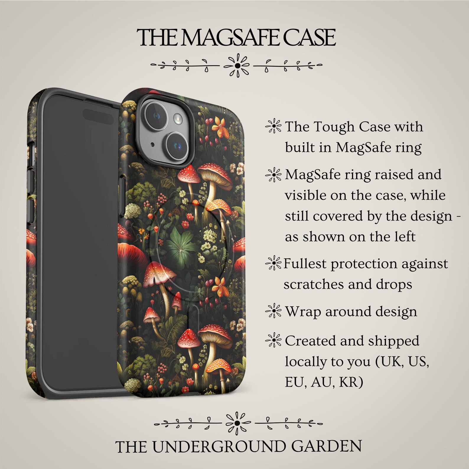 Mystical Moon Stained Glass Phone Case: Iphone, Galaxy, Wireless ...