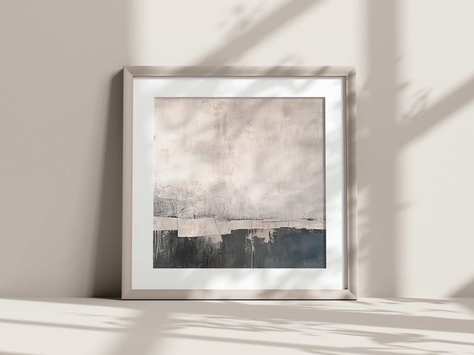 Abstract Print, Contemporary Abstract Art Print, Japandi Style Decor ...