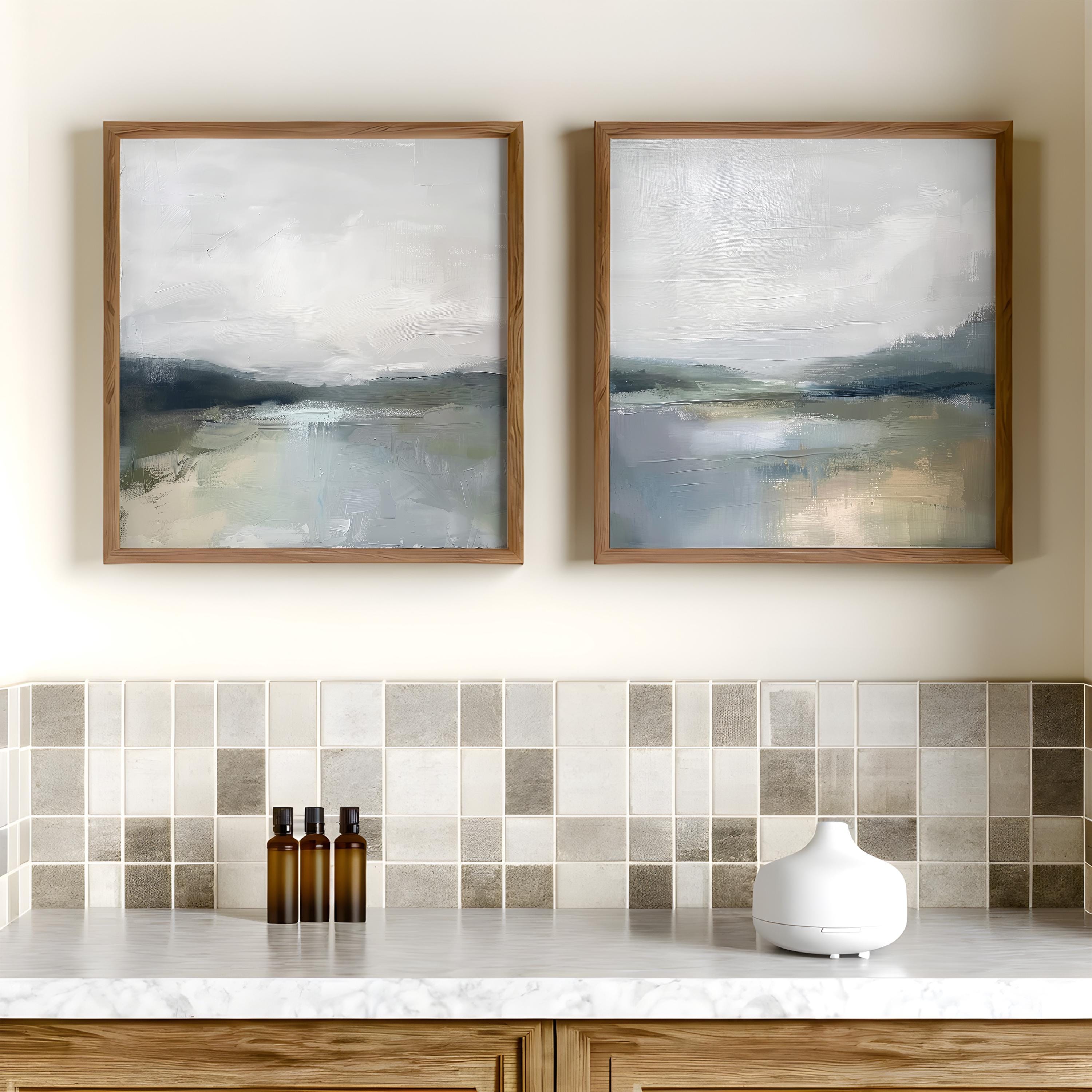 Nature Inspired Abstract Art Print, Digital Download, Organic Shapes - Etsy