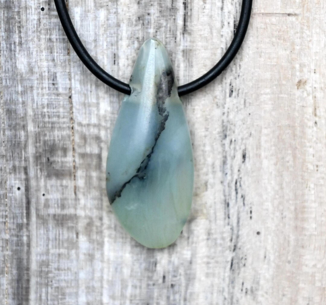 Beautiful CHRYSOPAL / ANDENOPAL Blue Pendant - Etsy