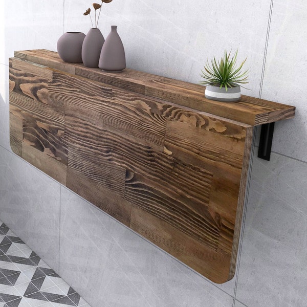 Wall Mount Folding Kitchen Table - Etsy