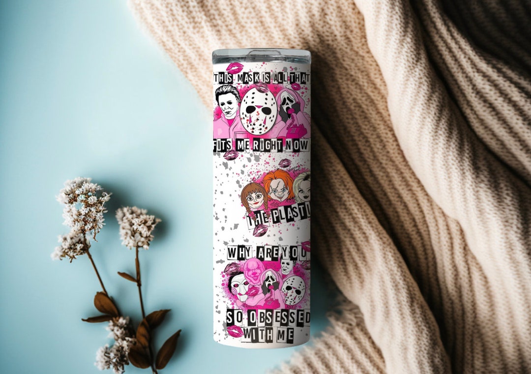Pink Mean Girl Tumbler / Insulated Tumbler/ Hot and Cold Tumbler/ Metal ...
