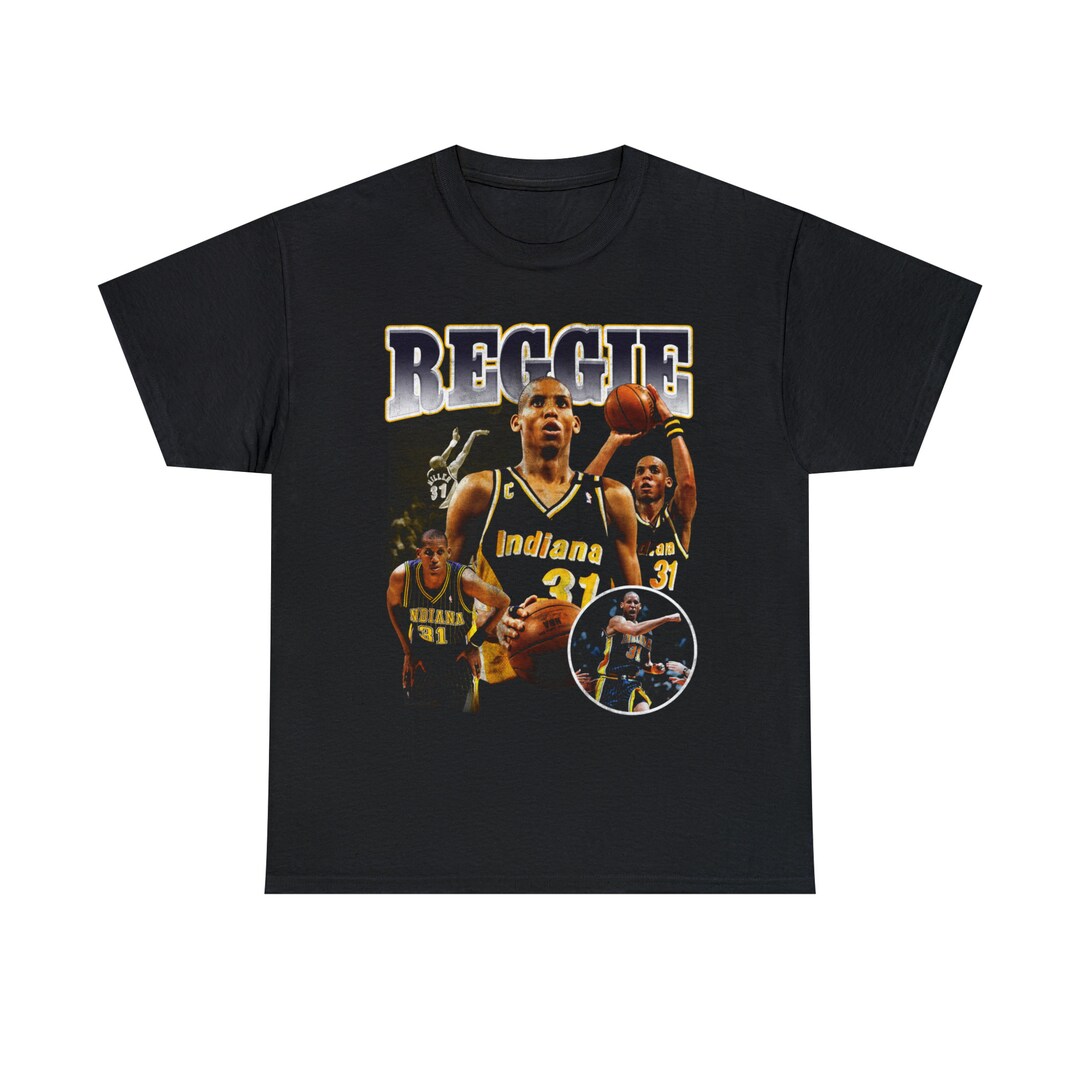 Vintage 90s Rap Tee Reggie Miller - Etsy