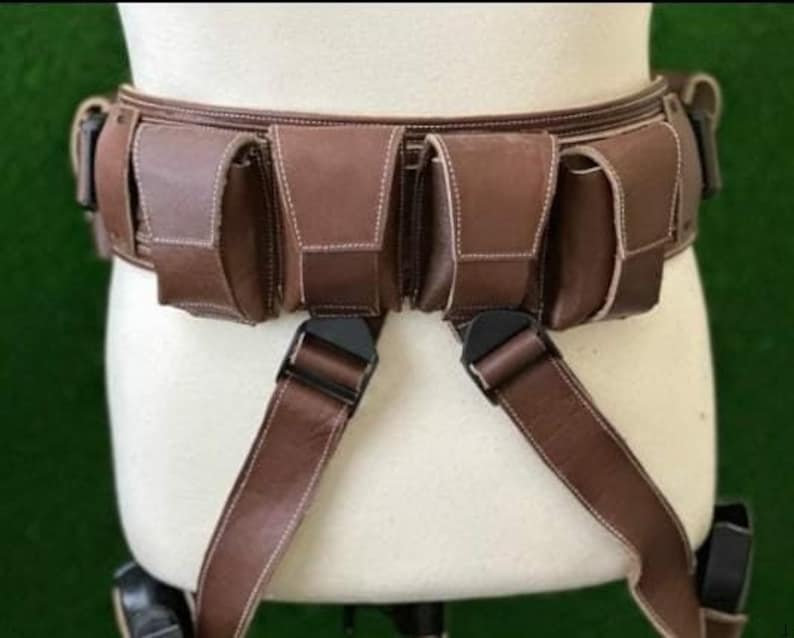 Bo Katan Kryze Leather Belt Star Wars Cosplay Costume Mandalorian Lady ...