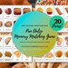 Pan Dulce Memory Matching Game, Spanish Card Game for Kids, Pan Dulce ...