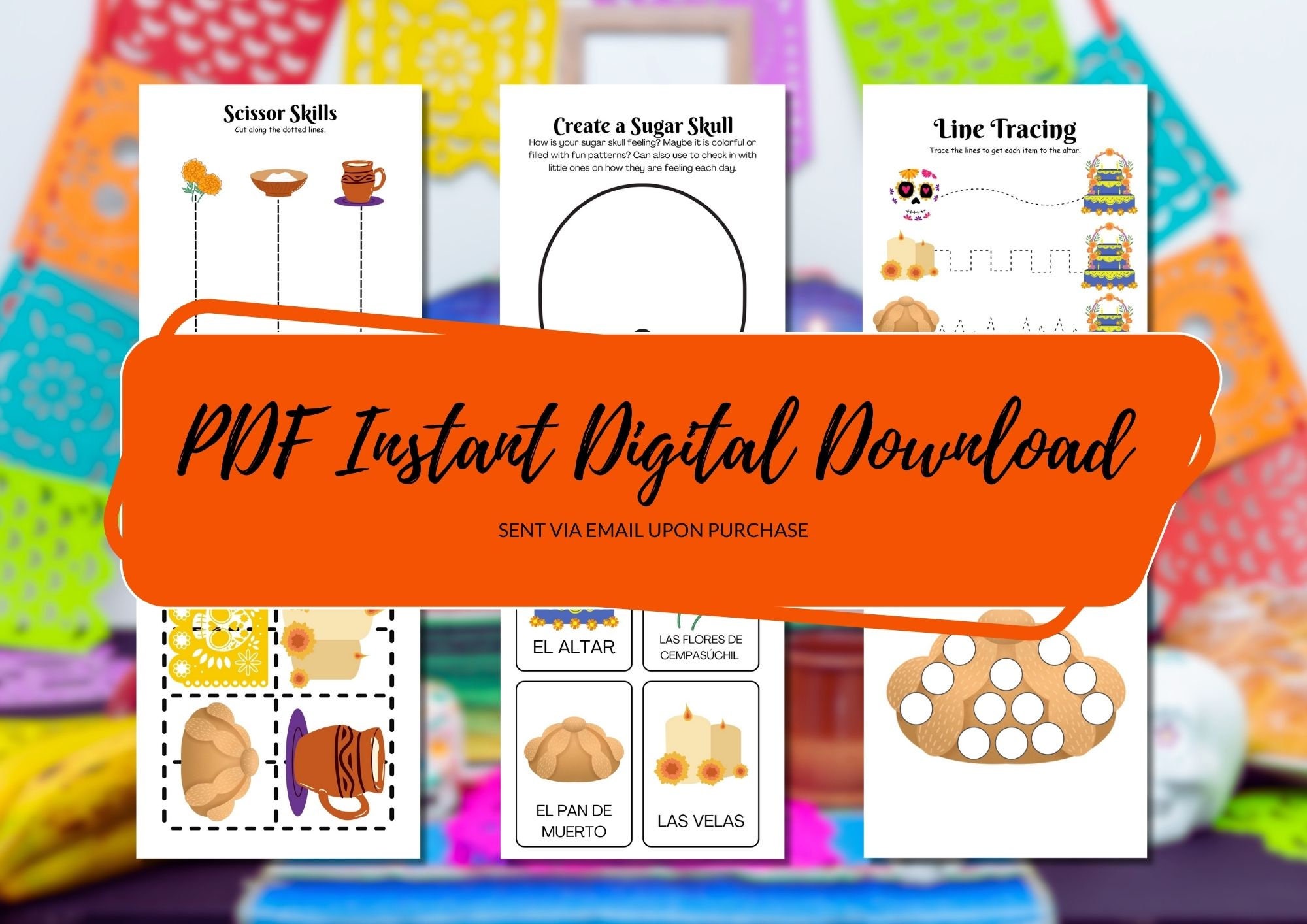 Dia De Los Muertos Activity Bundle: Mexican Learning Printables (PDF ...