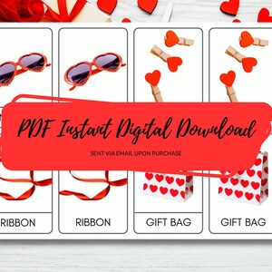 Valentine Montessori Nomenclature Cards, Valentine Themed Montessori ...