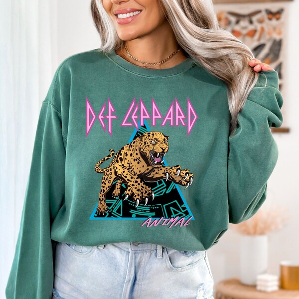 Vintage Retro Def Leppard Tees - Etsy
