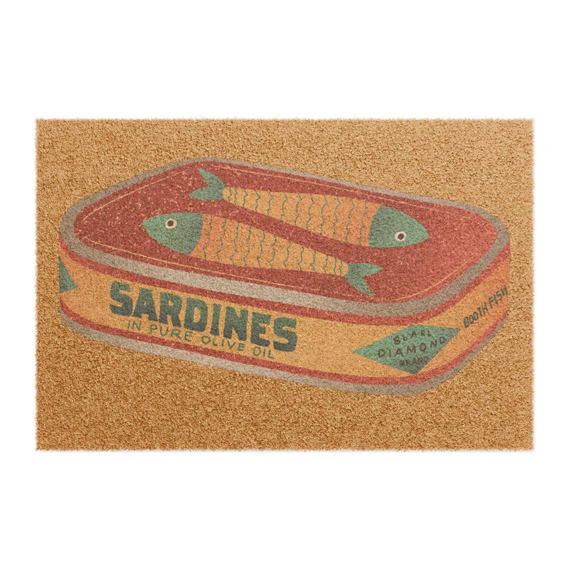 Sardine Doormat - Etsy