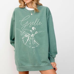 Giselle Classical Ballet Sweatshirt, Retro Ballerina Shirt, Trendy ...