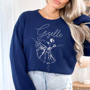 Giselle Classical Ballet Sweatshirt, Retro Ballerina Shirt, Trendy ...