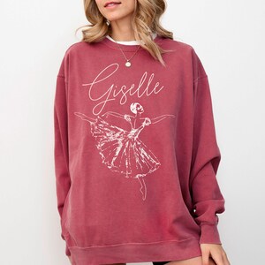 Giselle Classical Ballet Sweatshirt, Retro Ballerina Shirt, Trendy ...