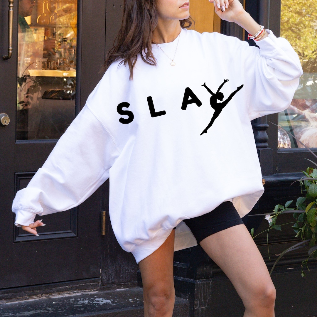 Ballet Dancer Sweatshirt, Ballerina Clothing, Trendy Balletcore Apparel ...
