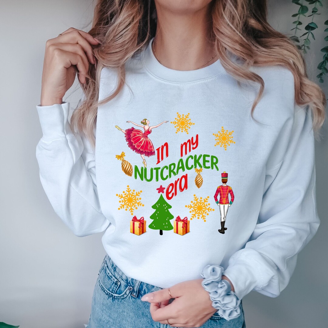 Nutcracker Ballet Dancer Sweatshirt, Nutcracker Ballerina Shirt ...
