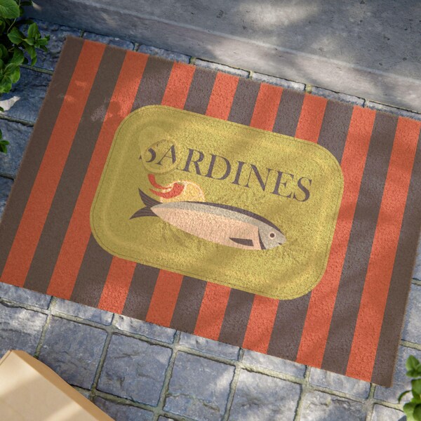 Sardine Doormat - Etsy