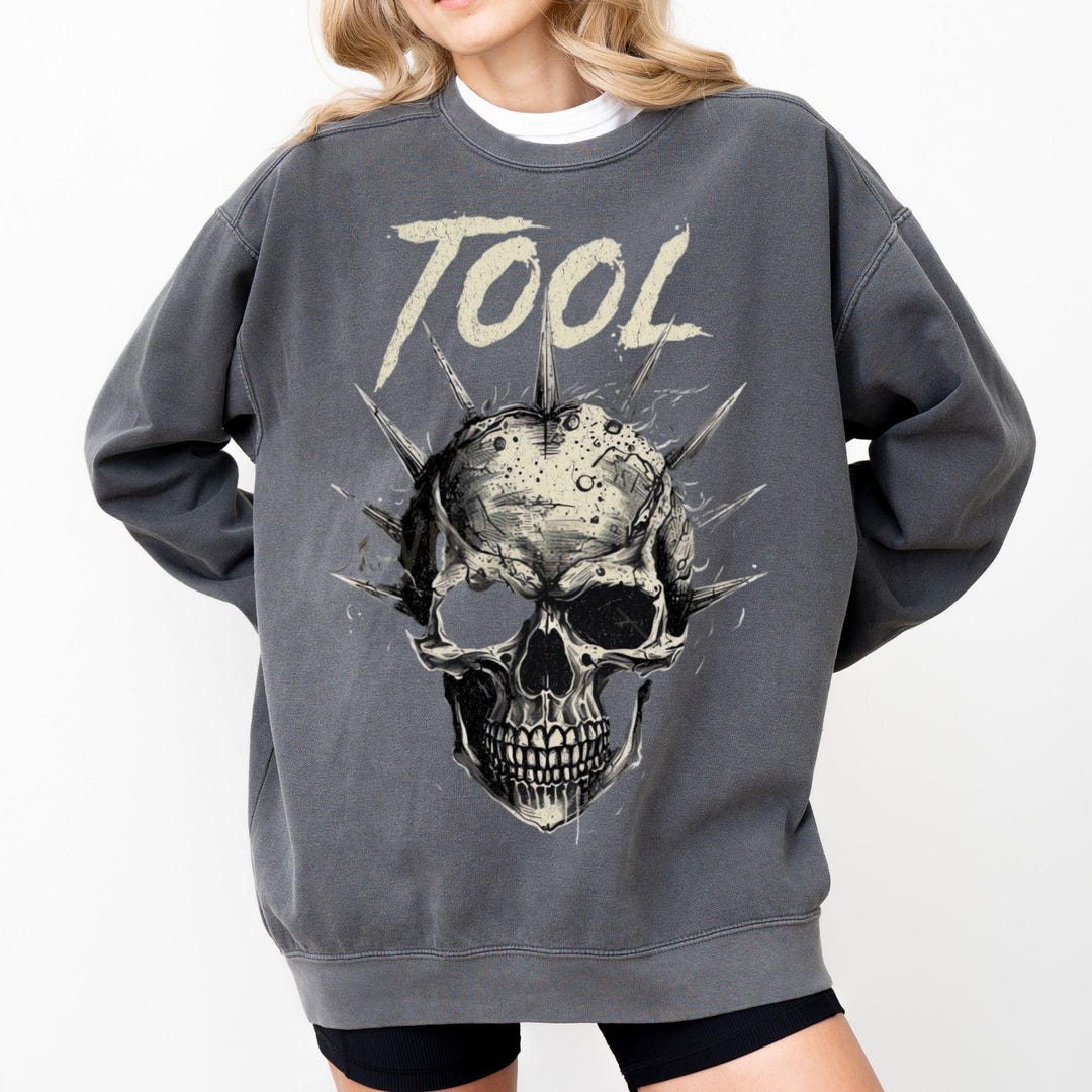 Tool Band Sweatshirt, Tool Band Concert Tour Shirt, Trendy Grunge Band ...