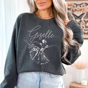 Giselle Classical Ballet Sweatshirt, Retro Ballerina Shirt, Trendy ...