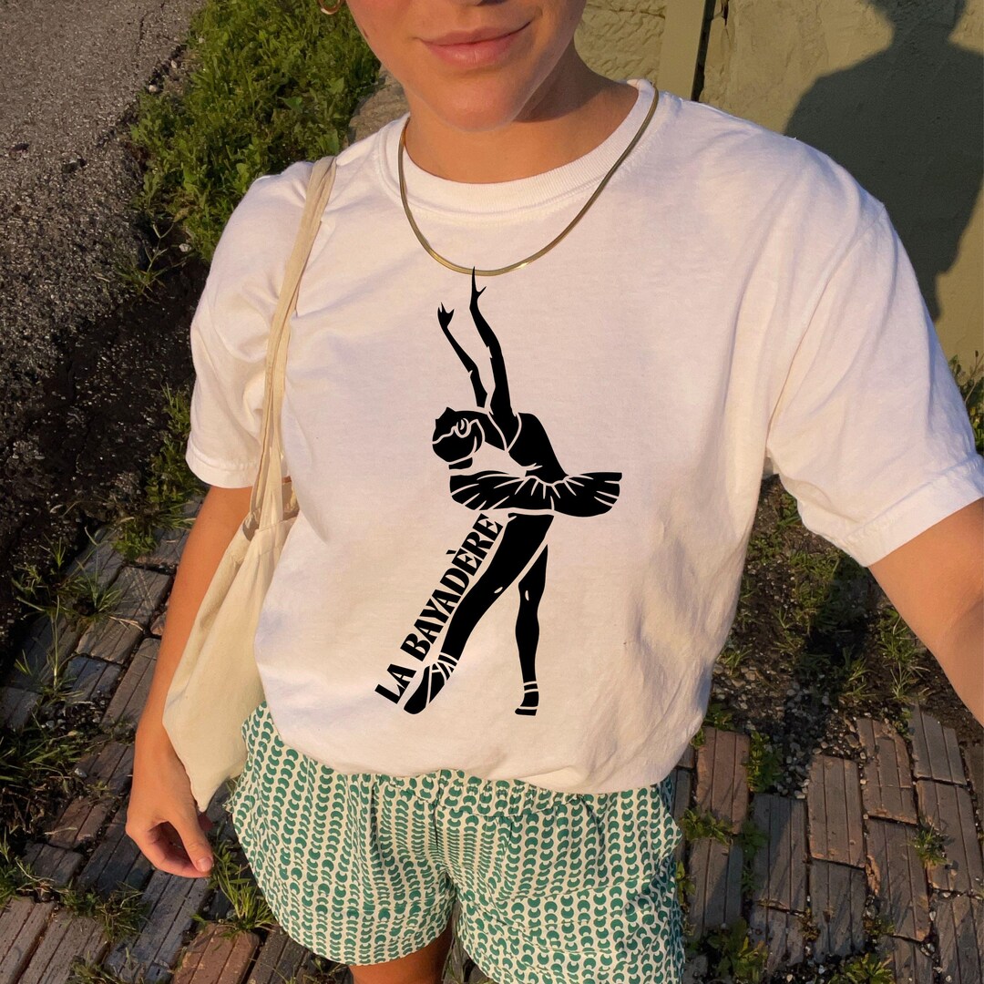 La Bayadere Graphic Tee, Ballet Dancer Shirt, Classical Ballerina Tee ...