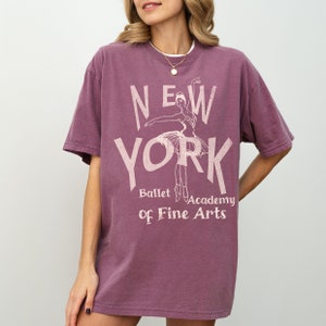 Vintage Inspired Ballerina Graphic Tee, Retro Ballet Dancer Tshirt ...