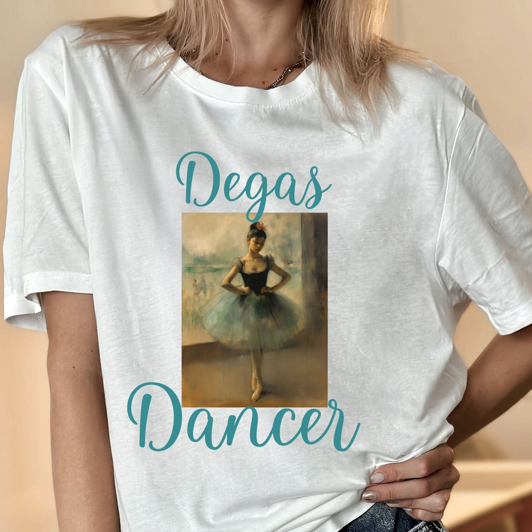 Degas Ballet Dancer Shirt, Coquette Ballerina Shirt, Soft Girl Era Gift ...