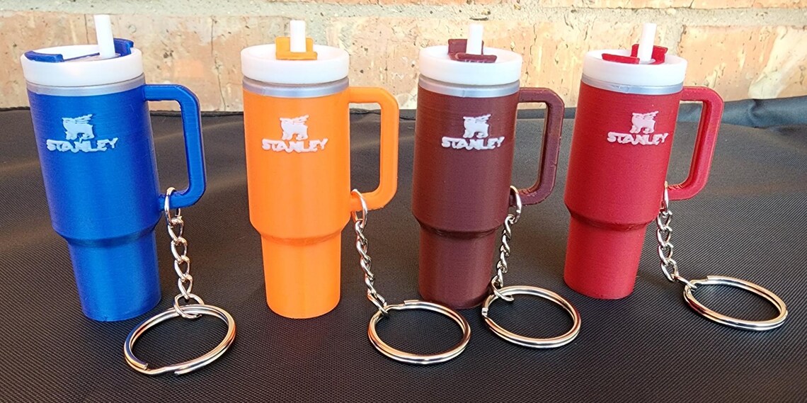 Keychain Mini Stanley Tumbler Storage - **new College Colors** - Etsy