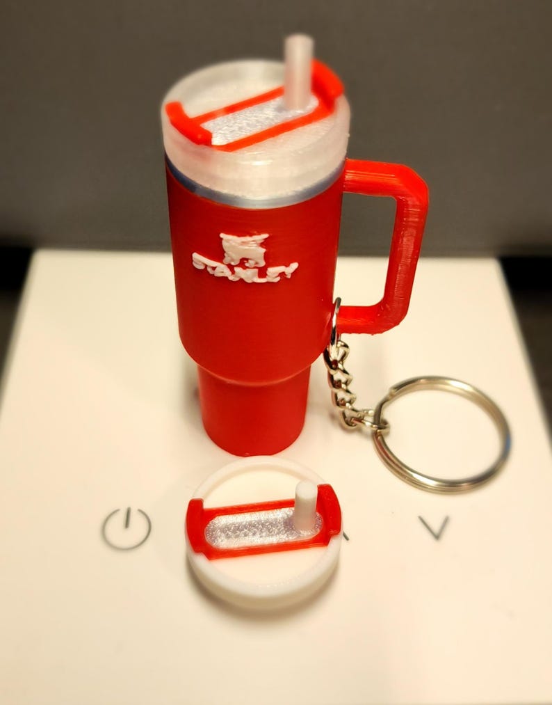 Keychain Mini Stanley Tumbler Storage - **new College Colors** - Etsy