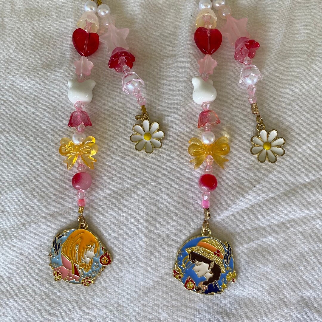 Howls Moving Castle Keychain: Sophie Howl Custom Gold & Silver - Etsy
