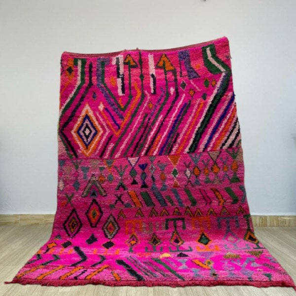 Pink Moroccan Rug - Etsy