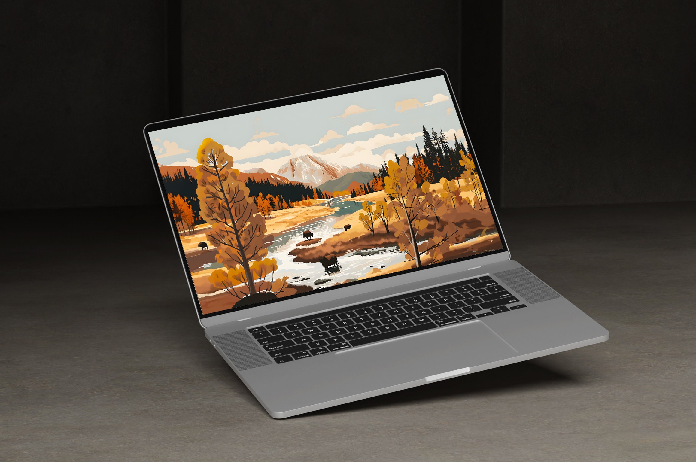 YELLOWSTONE National Park Wallpaper | Phone, Tablet, Laptop ...