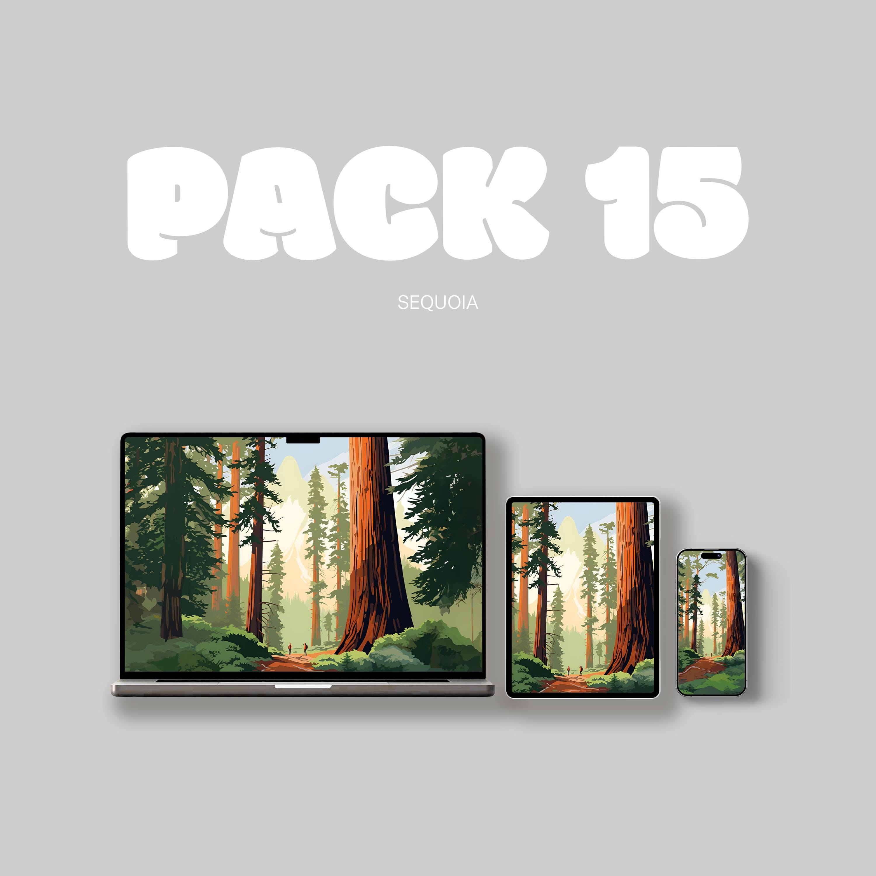 SEQUOIA National Park Wallpaper | Phone, Tablet, Laptop, ... | Digital ...