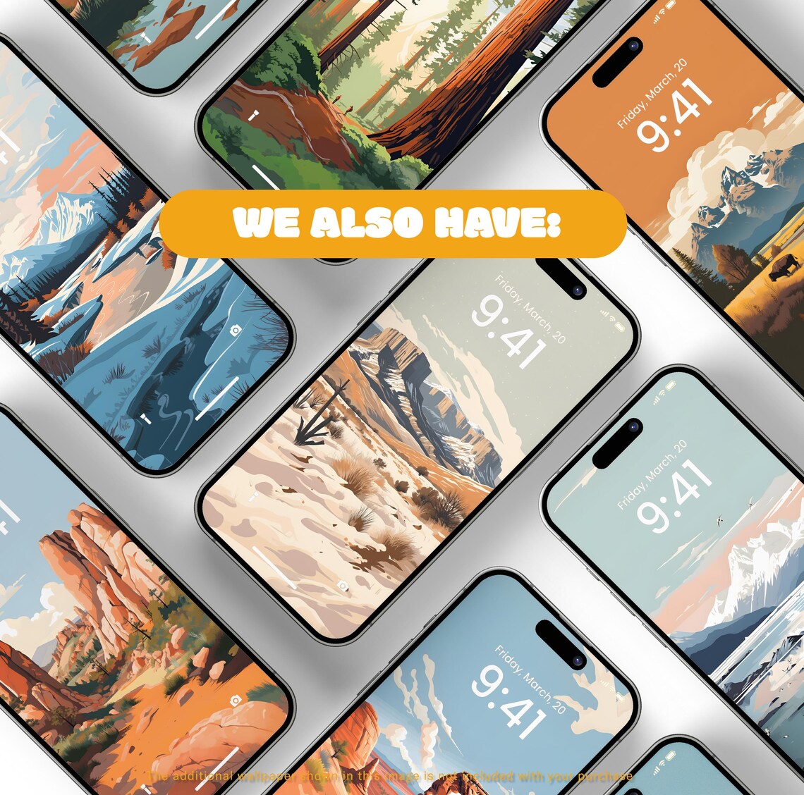 YELLOWSTONE National Park Wallpaper | Phone, Tablet, Laptop ...