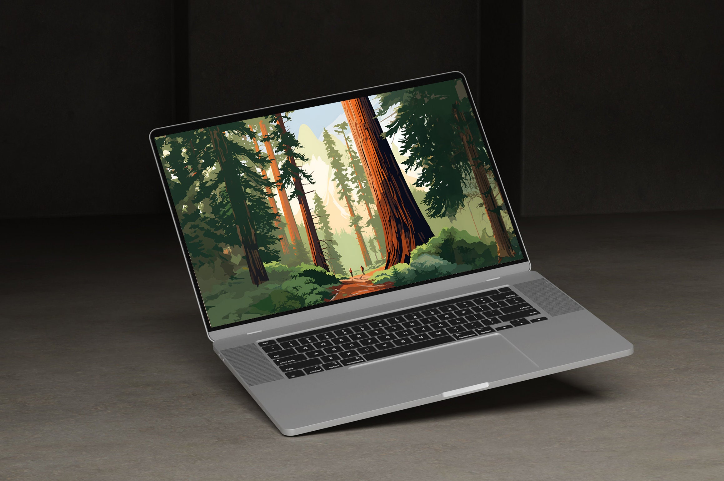SEQUOIA National Park Wallpaper | Phone, Tablet, Laptop, ... | Digital ...