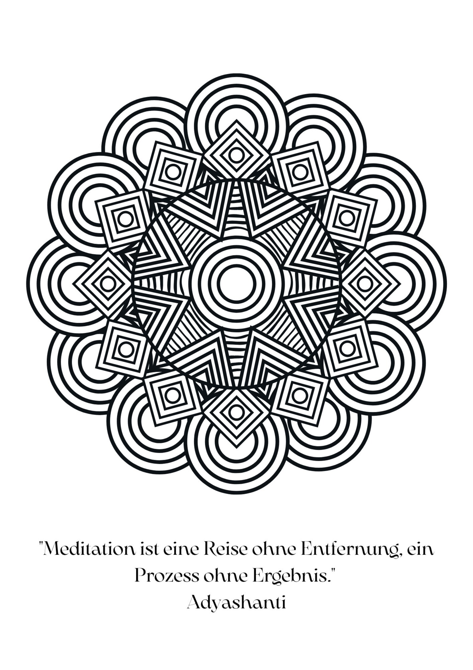 Meditative Mandalas: Relaxation Through Coloring - Etsy