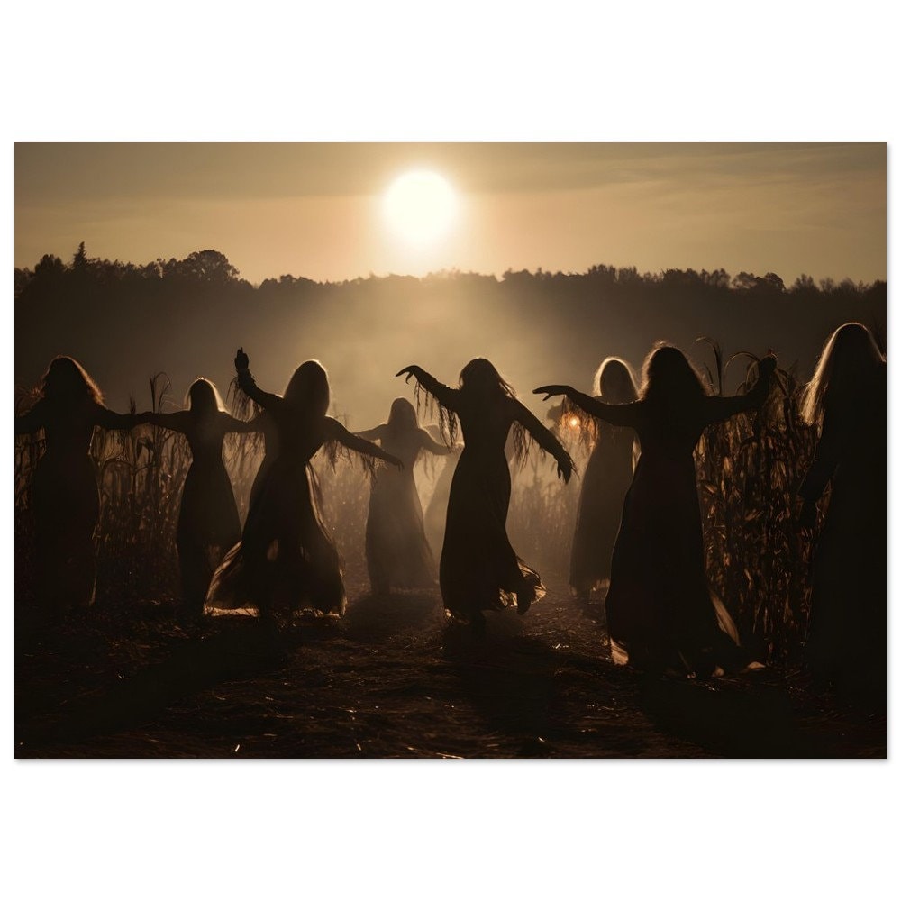 Witches Ritual Witches Dancing Gothic Photo - Etsy