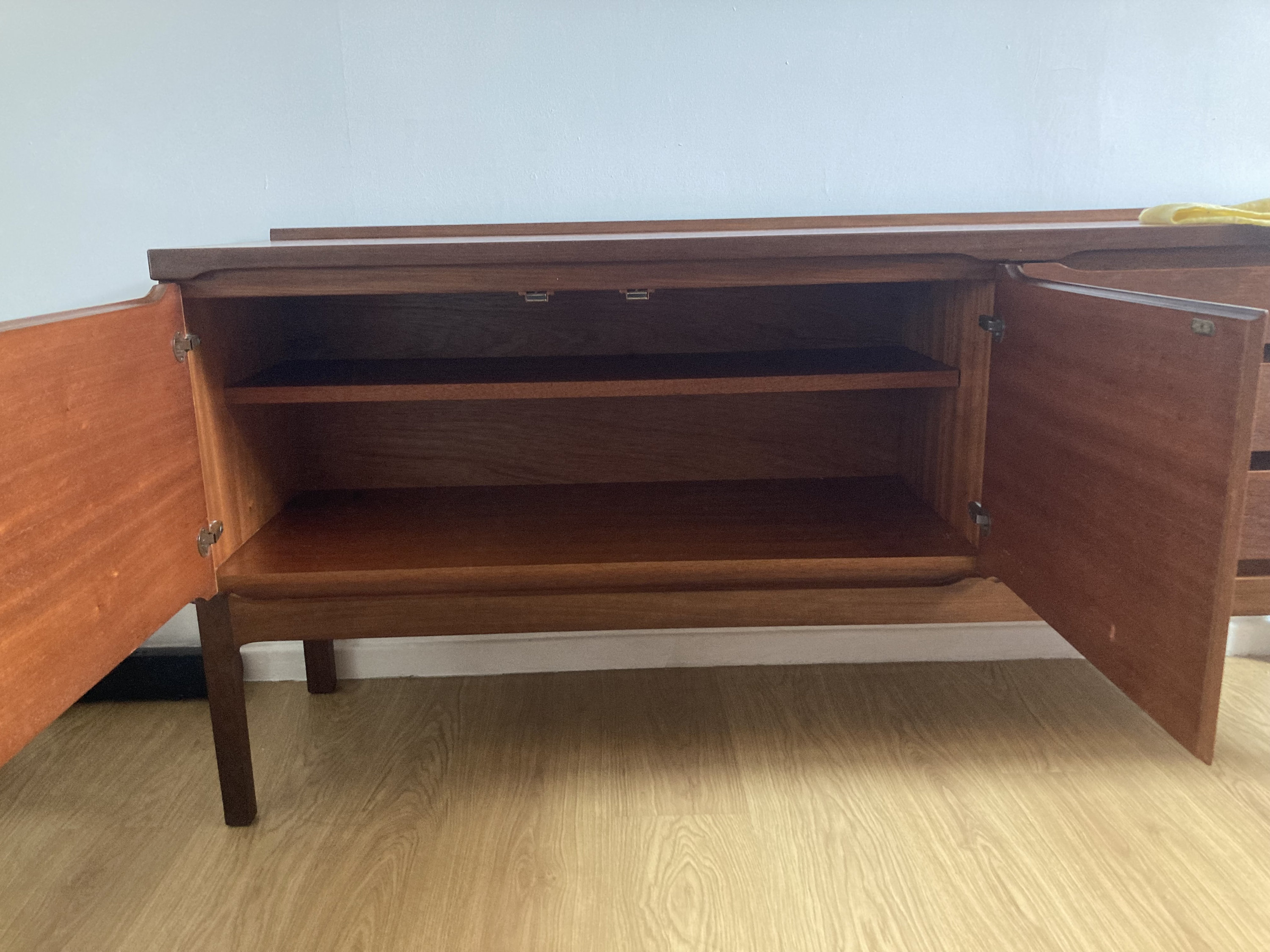 Meredew Mid Century Sideboard Dark Teak Finish - Etsy UK