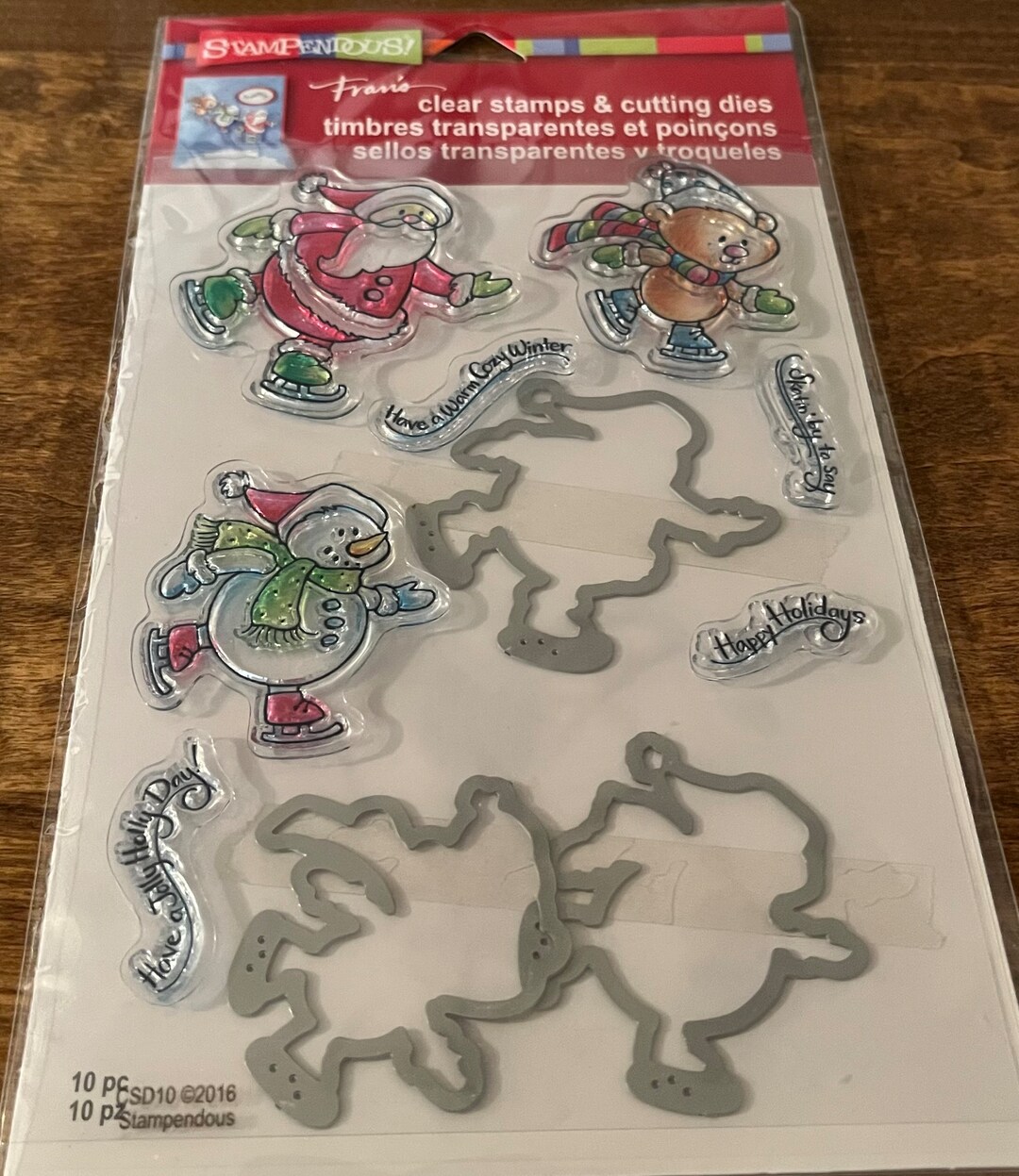 Destash Sale!!! Stampendous! Christmas Themed Fran’s Clear Stamps and ...