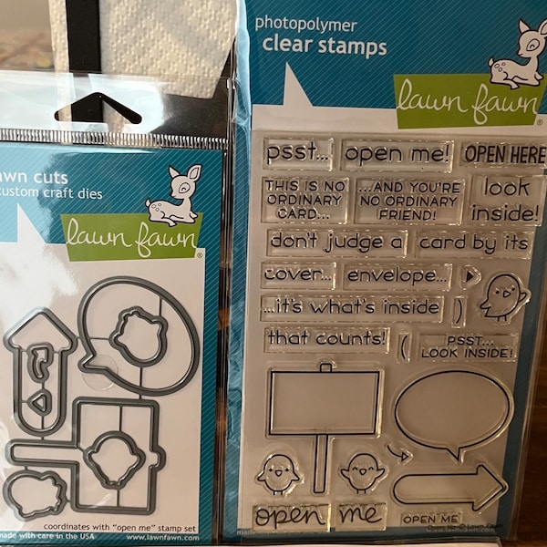 Lawn Fawn Stamps - Etsy