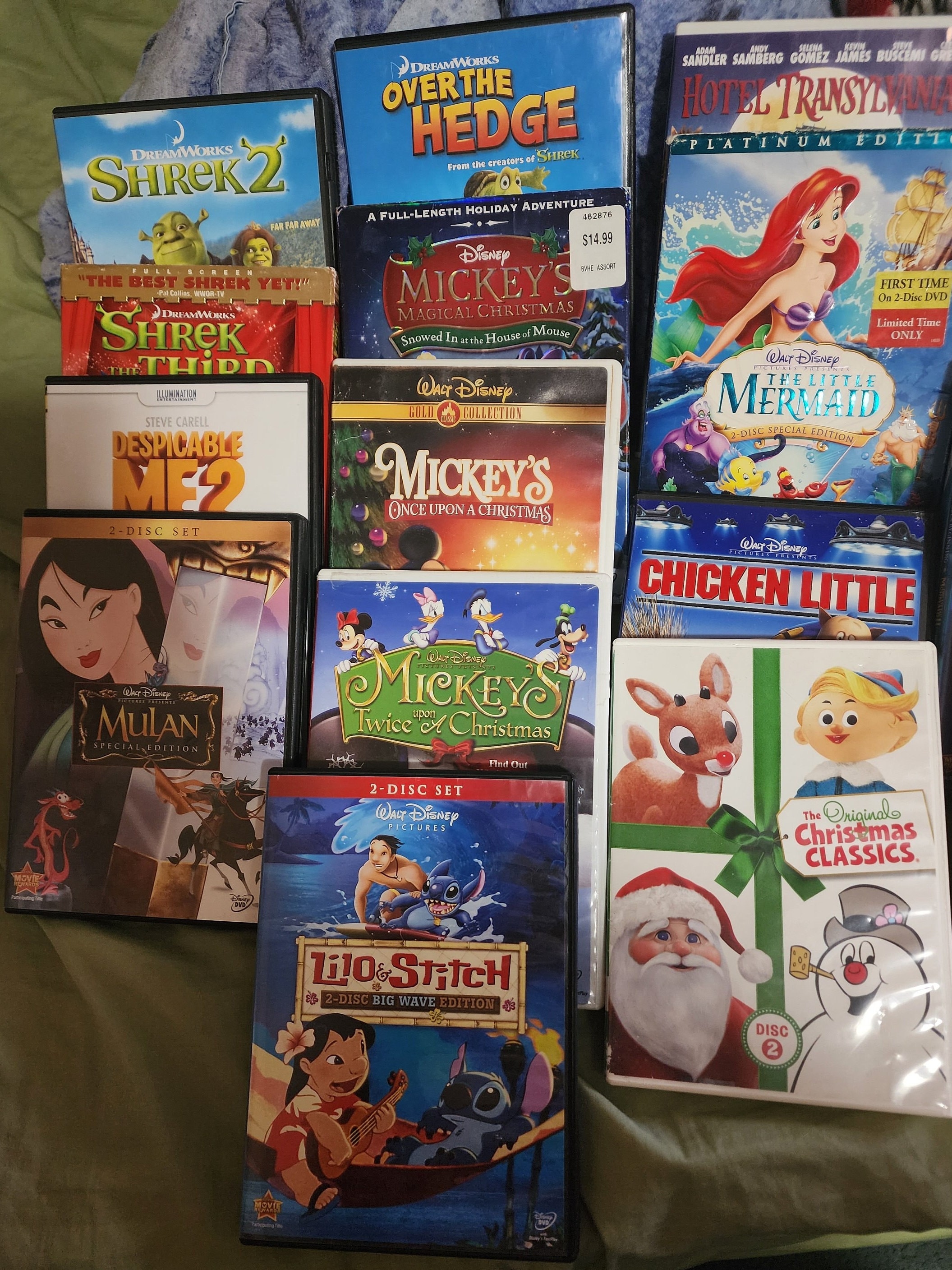 Animated Movies on DVD Includes Some Classics. - Etsy