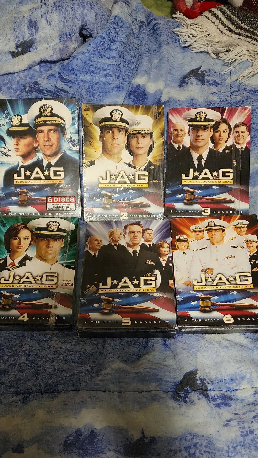 JAG Television Series 6 Full Seasons on DVD, Most Sealed. - Etsy
