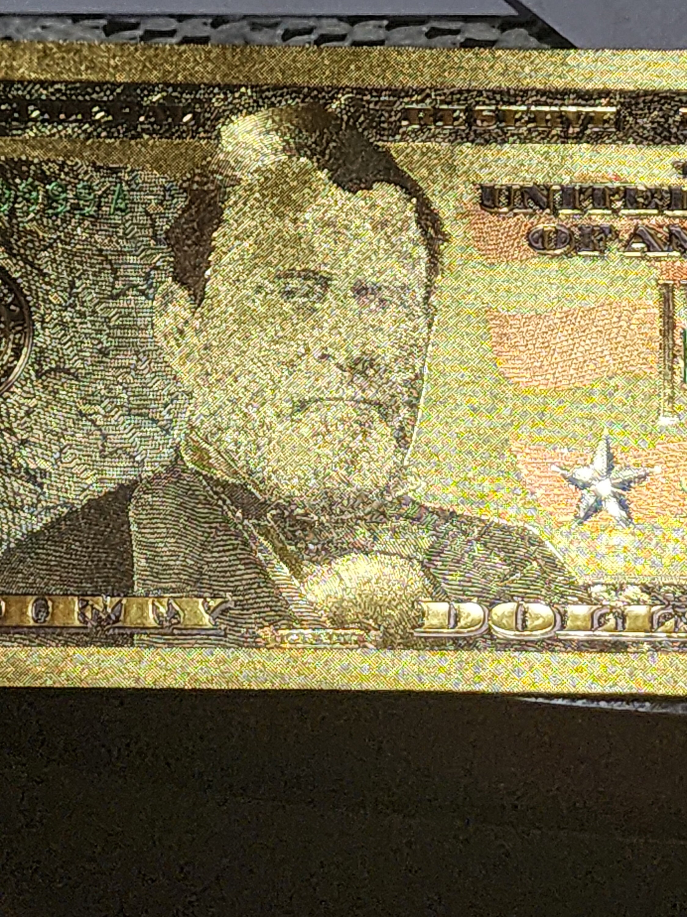 Set of 7 Gold Leaf Bills .999 Gold - Etsy