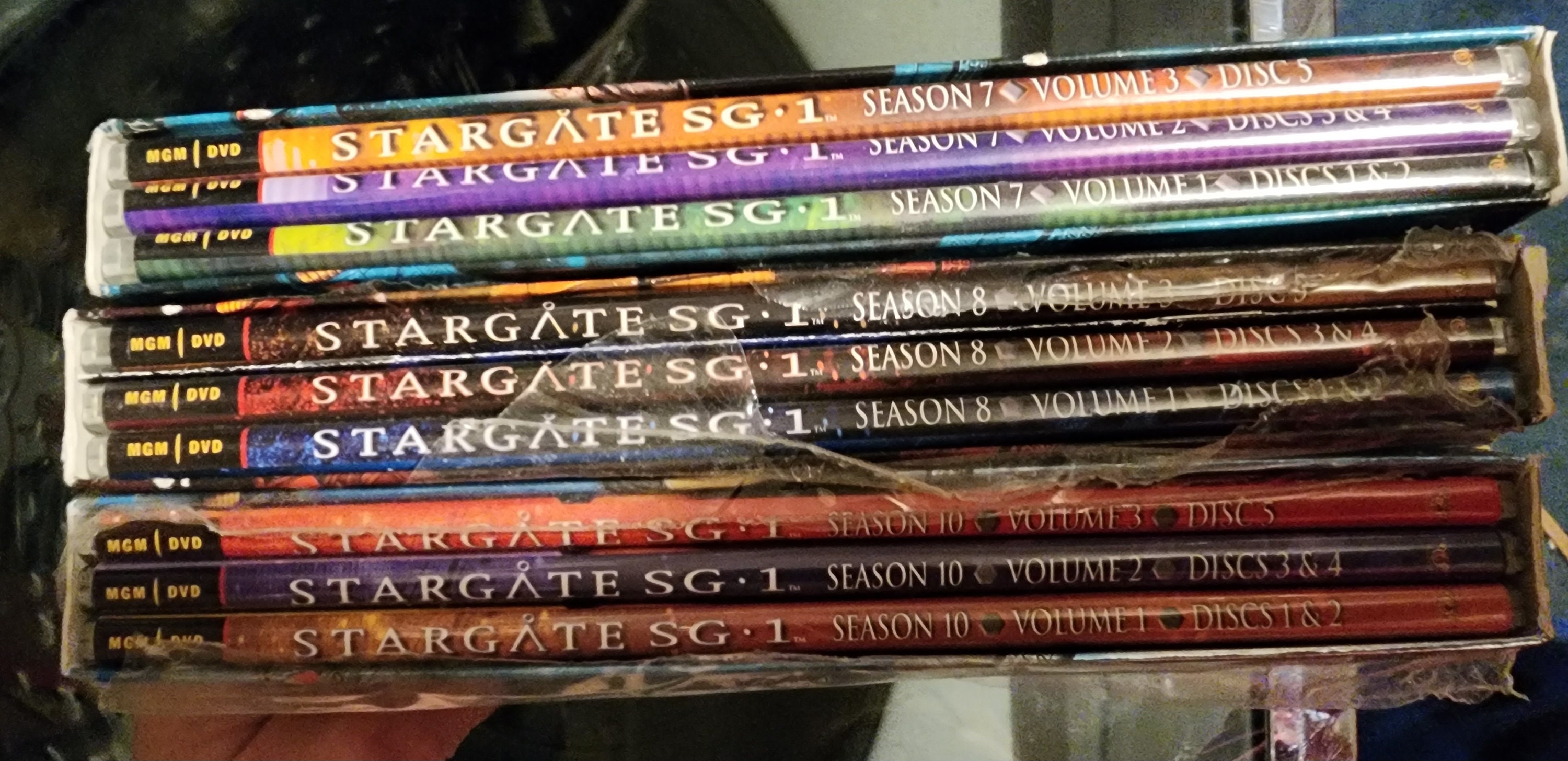 The Stargate Collection on DVD, Seasons 1 Thru 8 and 10, Most Are ...